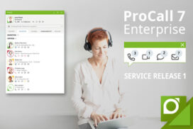 Jetzt verfügbar – ProCall 7 Enterprise SR1 - Telefonkonzept